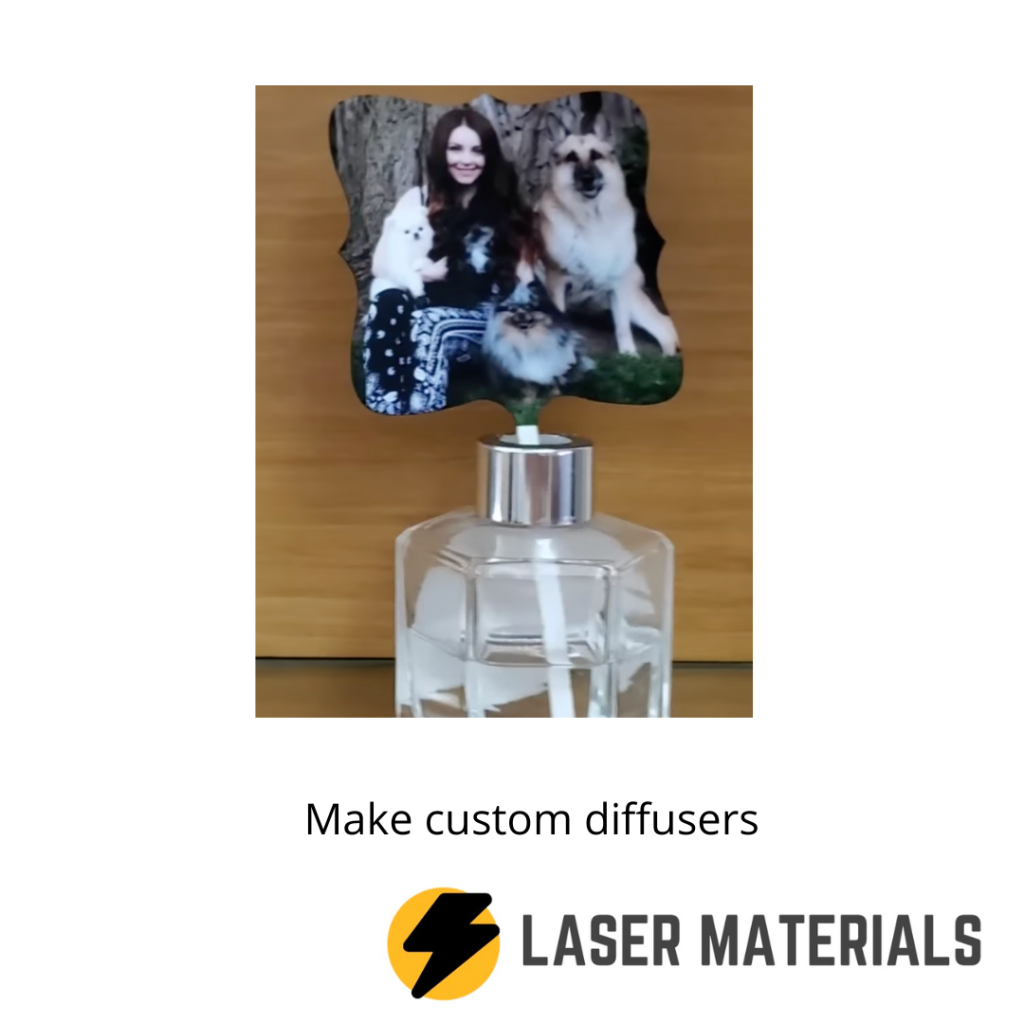 3mm Laserable White Felt Board 500 x 300 mm - lasermaterials.ie